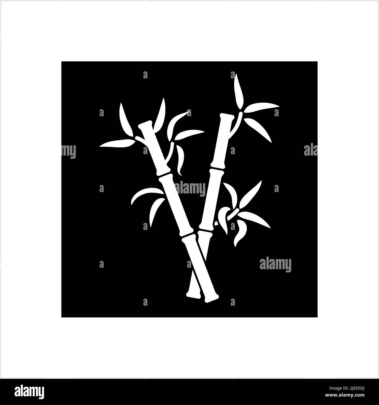 Bamboo Tree Icon Vector Art Illustration Stock Vector Image & Art - Alamy