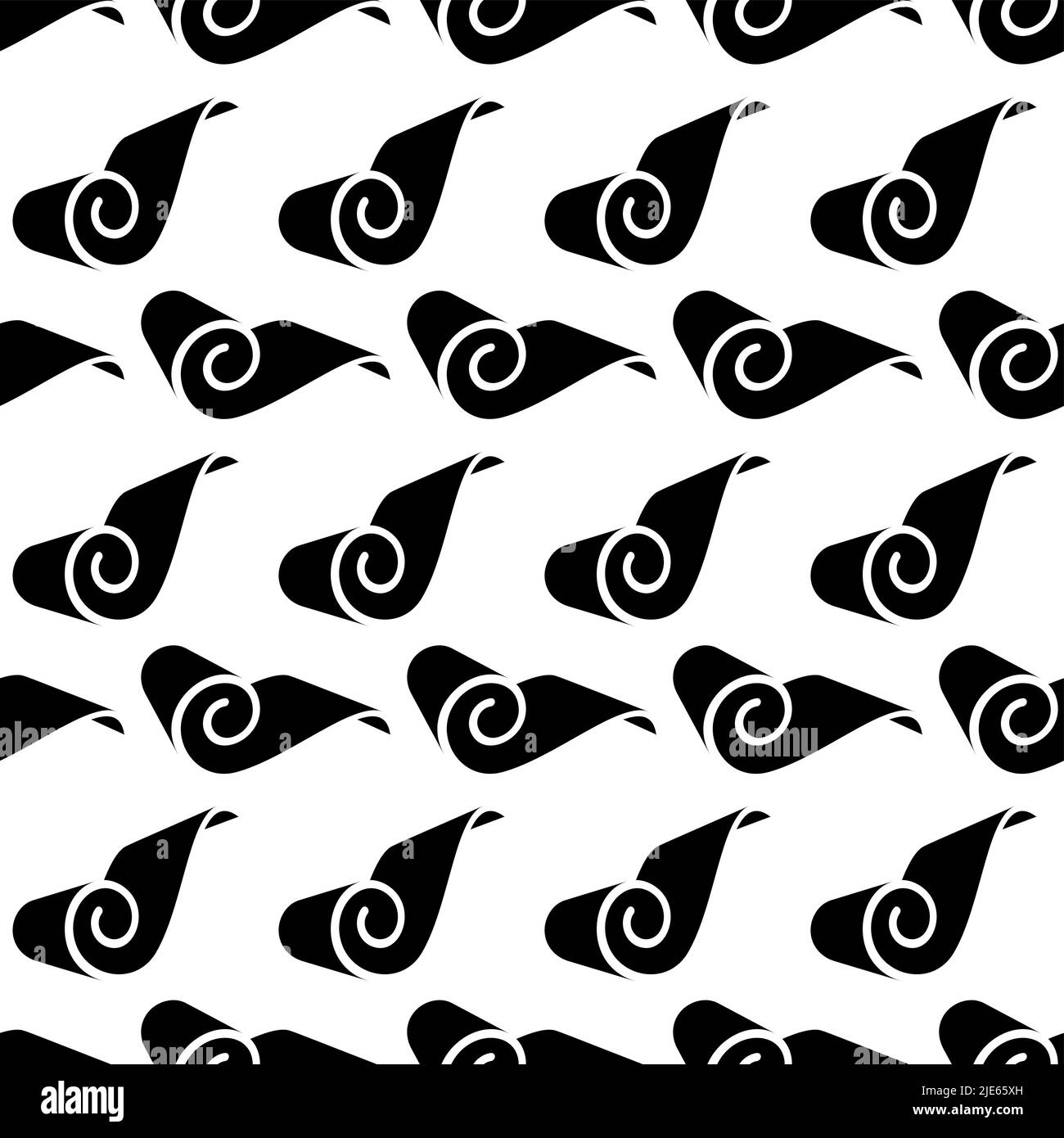 Roll Icon Seamless Pattern, Mat, Rug, Carpet Or Paper Roll Icon Of ...