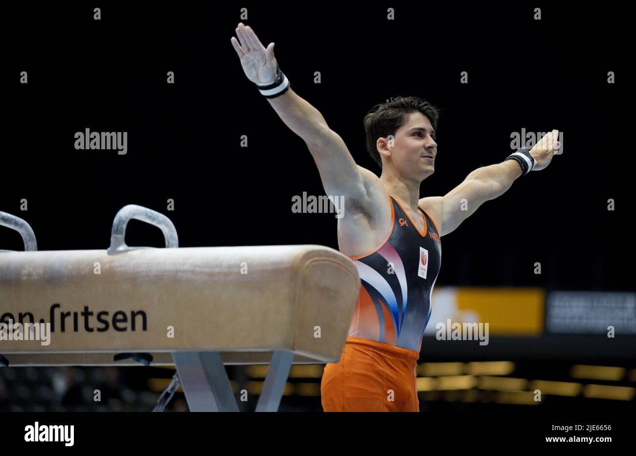 2021-06-25 10:06:09 ROTTERDAM - Frank Rijken during the men's all-round ...