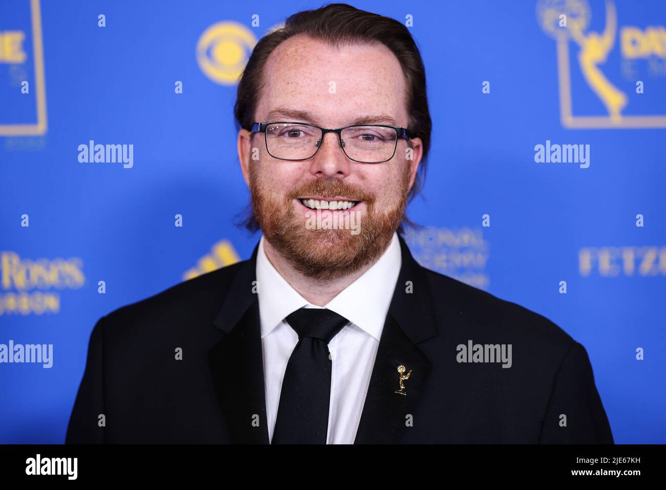 PASADENA, LOS ANGELES, CALIFORNIA, USA - JUNE 24: Adam Sharp arrives at ...