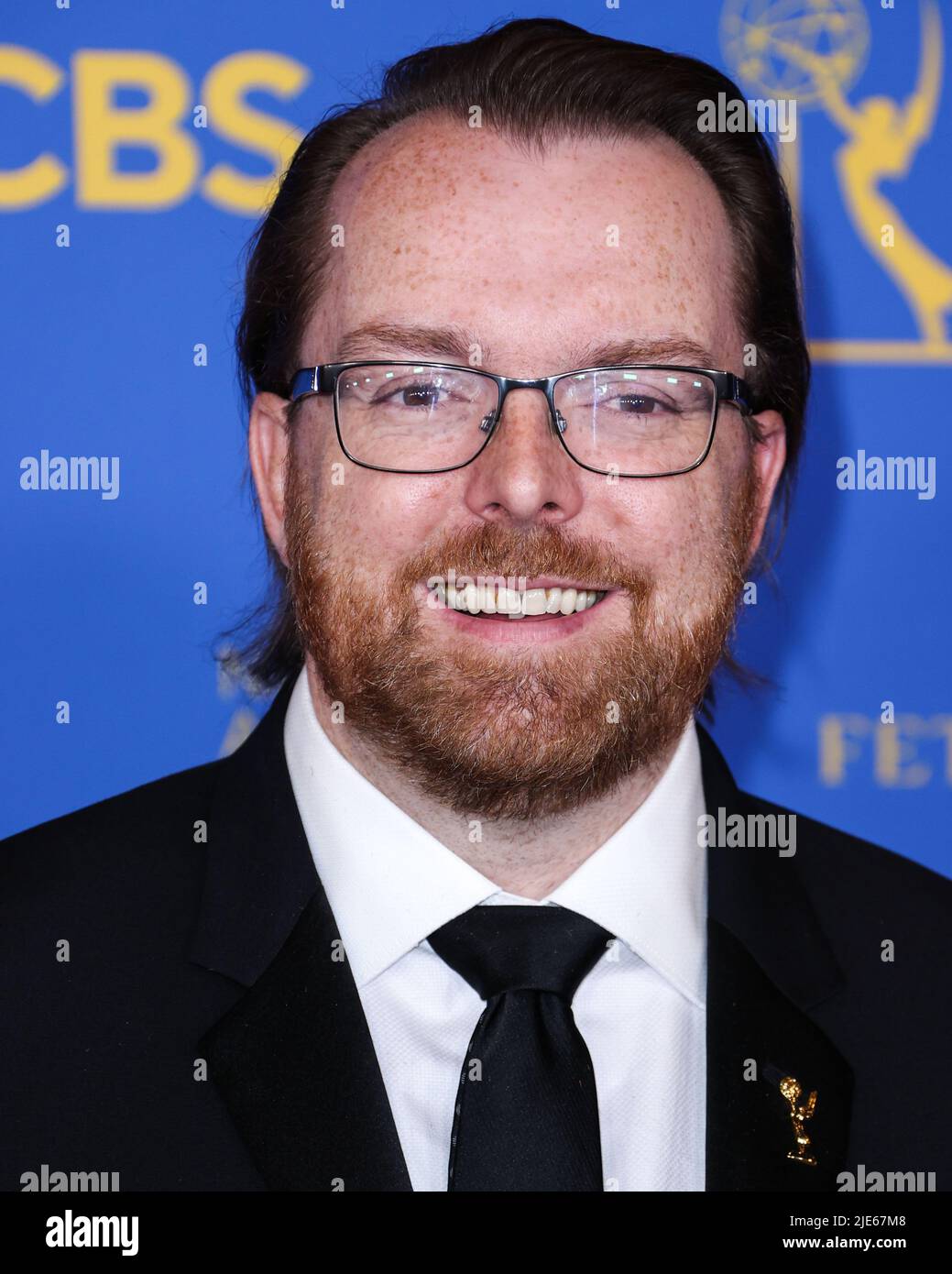 PASADENA, LOS ANGELES, CALIFORNIA, USA - JUNE 24: Adam Sharp arrives at ...