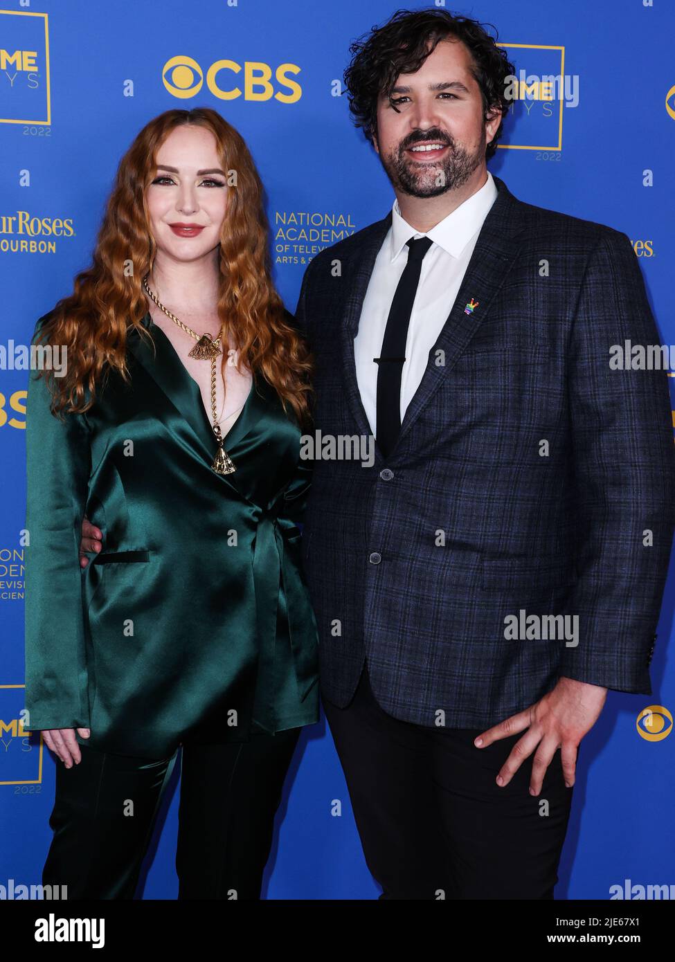 PASADENA, LOS ANGELES, CALIFORNIA, USA - JUNE 24: Camryn Grimes and ...