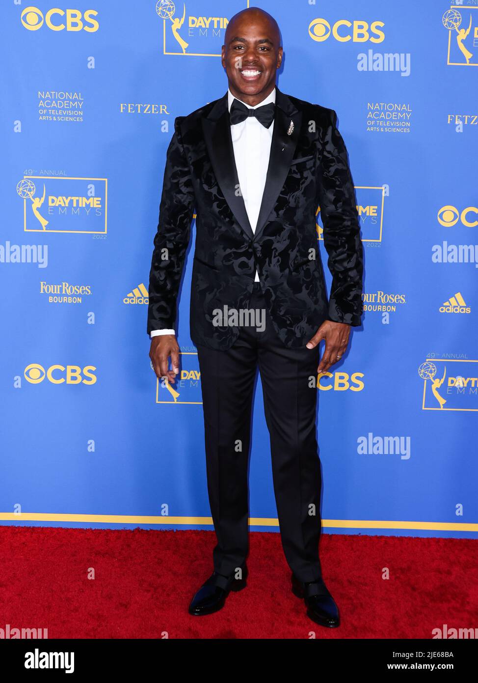 PASADENA, LOS ANGELES, CALIFORNIA, USA - JUNE 24: Kevin Frazier arrives ...