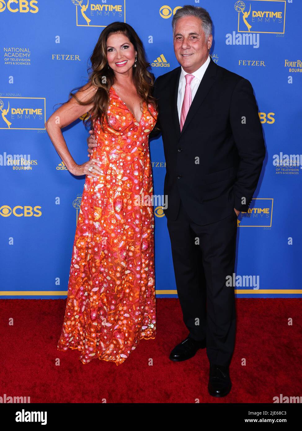 PASADENA, LOS ANGELES, CALIFORNIA, USA - JUNE 24: Lisa Guerrero and Jim ...