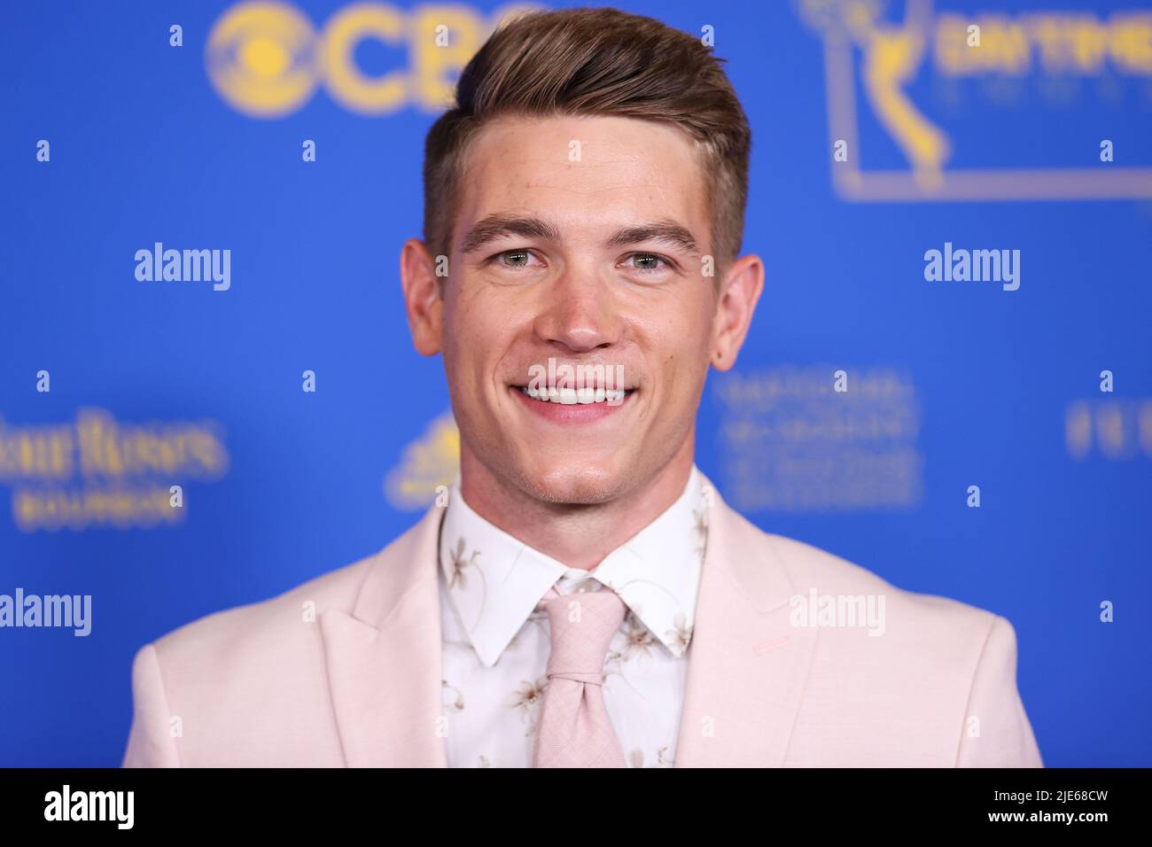 PASADENA, LOS ANGELES, CALIFORNIA, USA - JUNE 24: Lucas Adams arrives ...