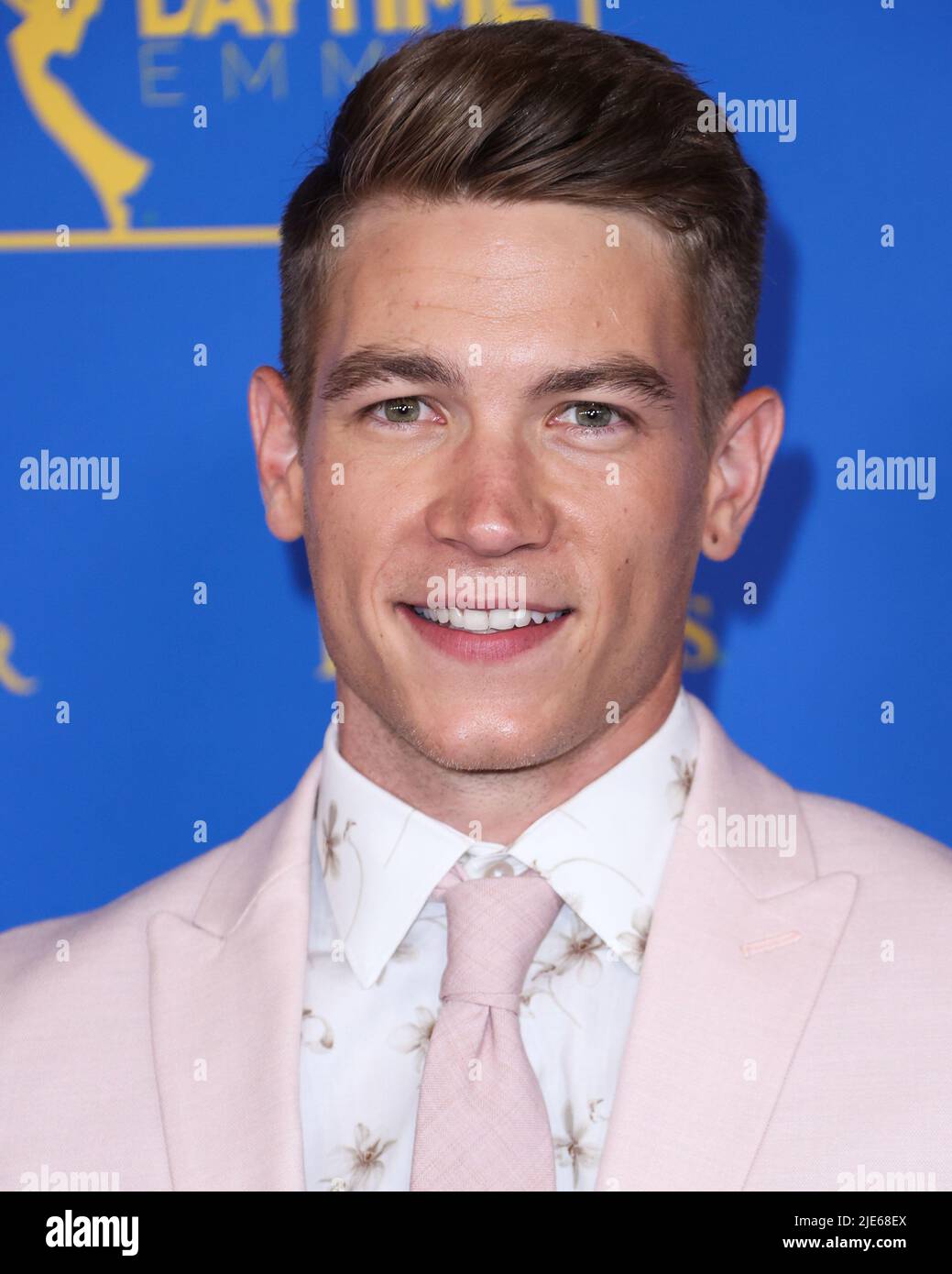 PASADENA, LOS ANGELES, CALIFORNIA, USA - JUNE 24: Lucas Adams arrives at the 49th Daytime Emmy ...
