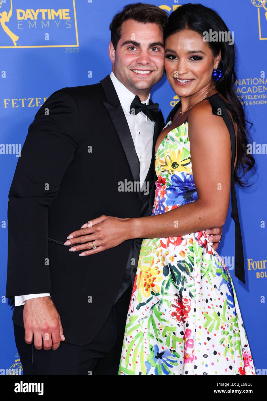 PASADENA, LOS ANGELES, CALIFORNIA, USA - JUNE 24: Mike Weed and Rachel ...