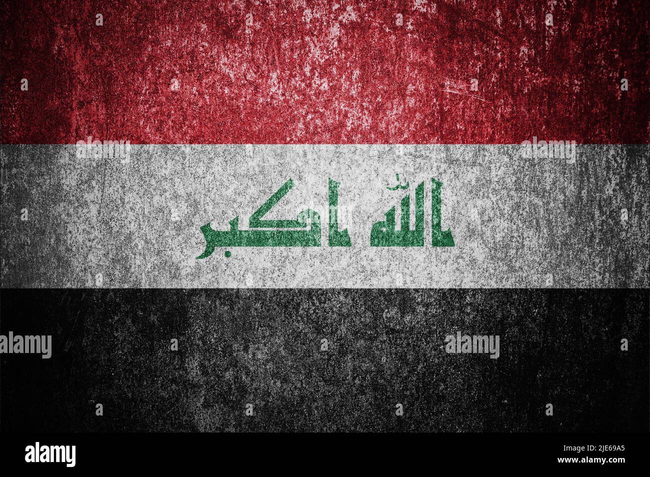 Grunge iraq flag hi-res stock photography and images - Alamy