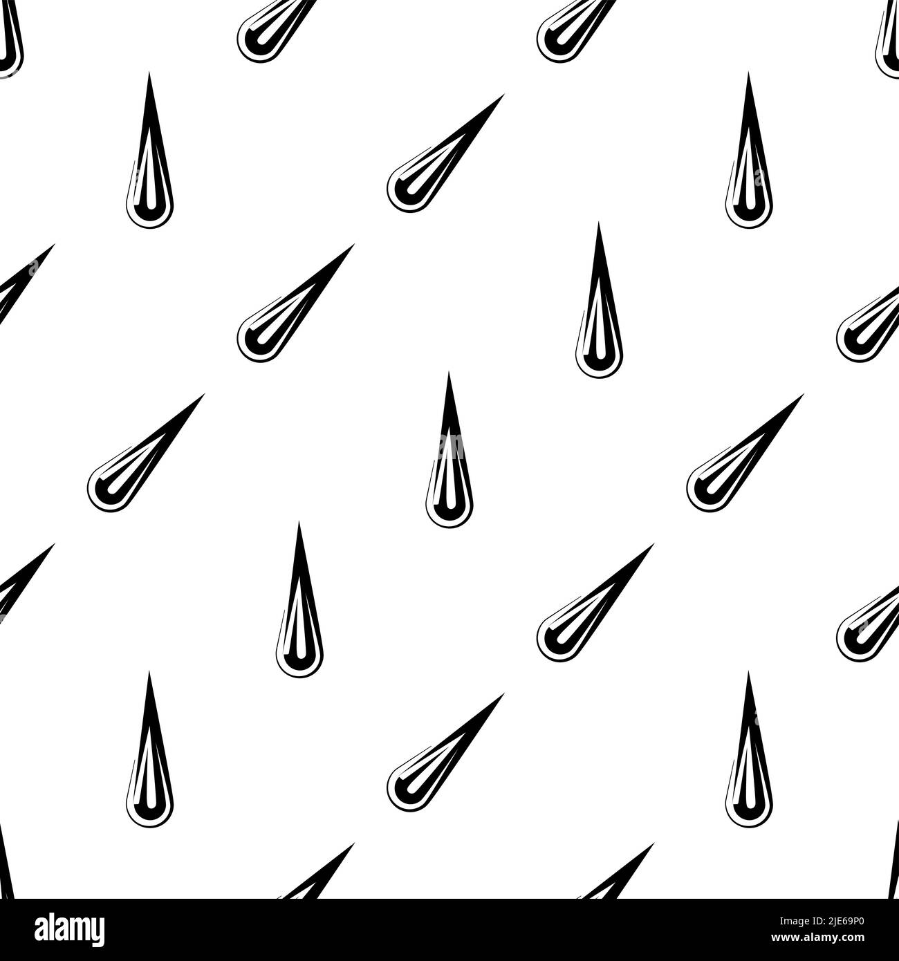Drop Icon Seamless Pattern Vector Art Illustration Stock Vector Image ...