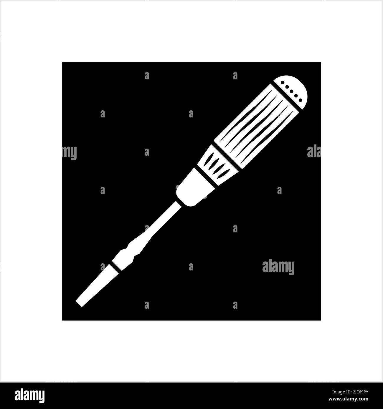 Screwdriver Icon Design, A Tool For Turning (Driving Or Removing ...