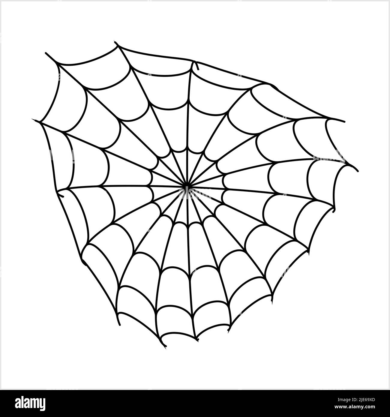 Spider Web Icon Design Vector Art Illustration Stock Vector Image & Art ...