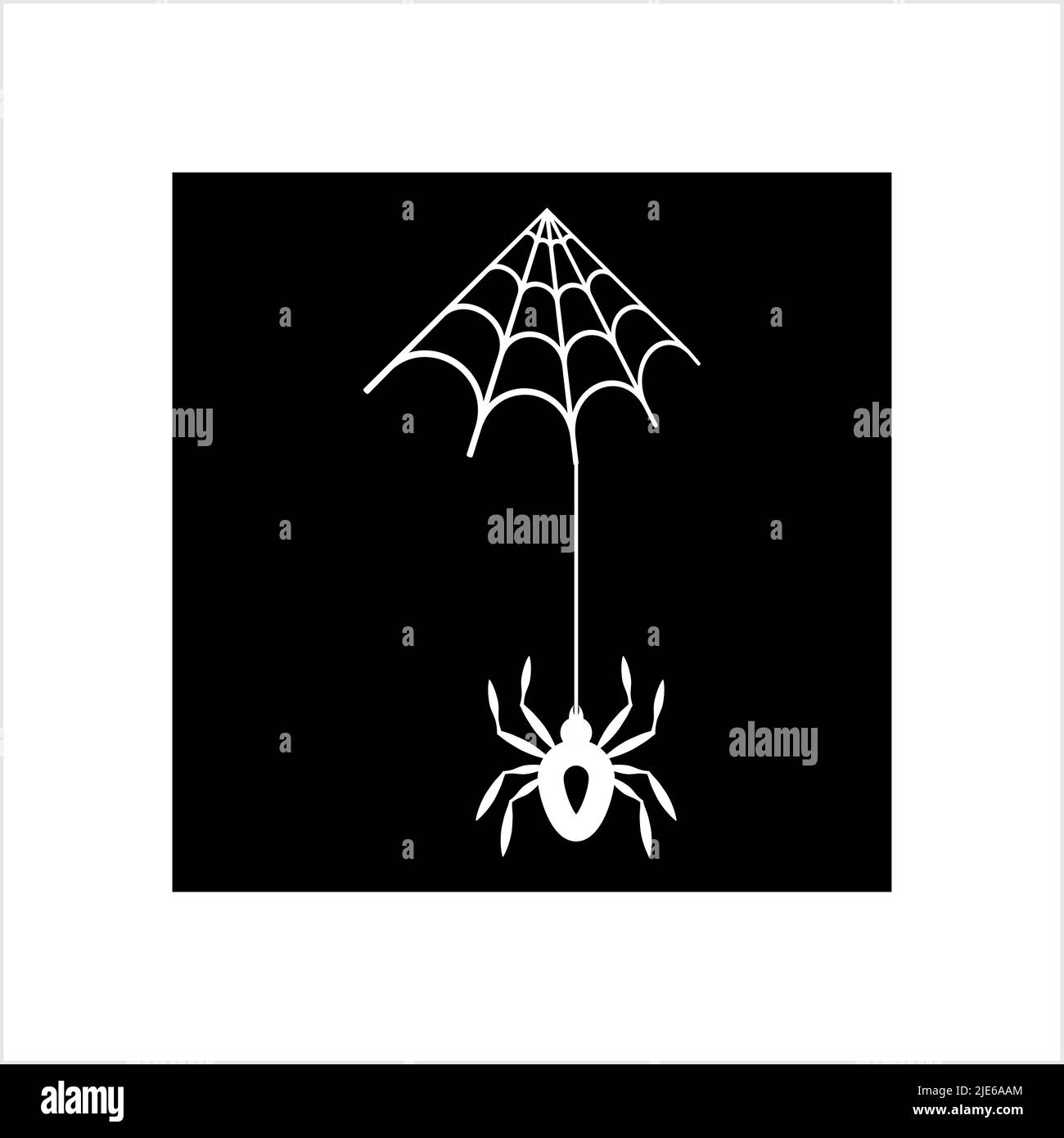 Spider Icon, Spider Vector Art Illustration Stock Vector Image & Art ...