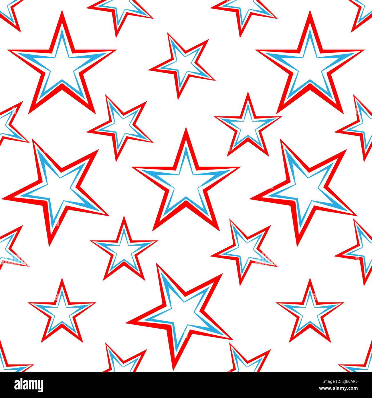 Star Shape Icon Seamless Pattern Vector Art Illustration Stock Vector ...