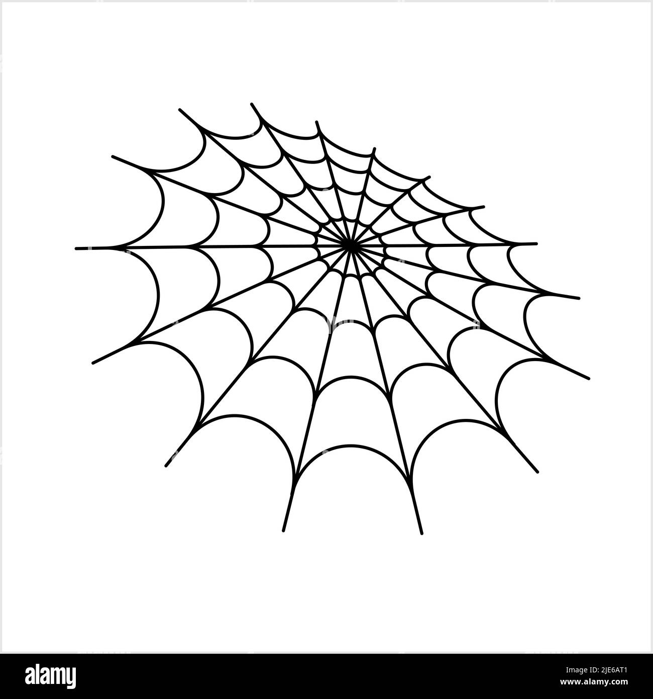 Spider Web Icon Design Vector Art Illustration Stock Vector Image & Art ...