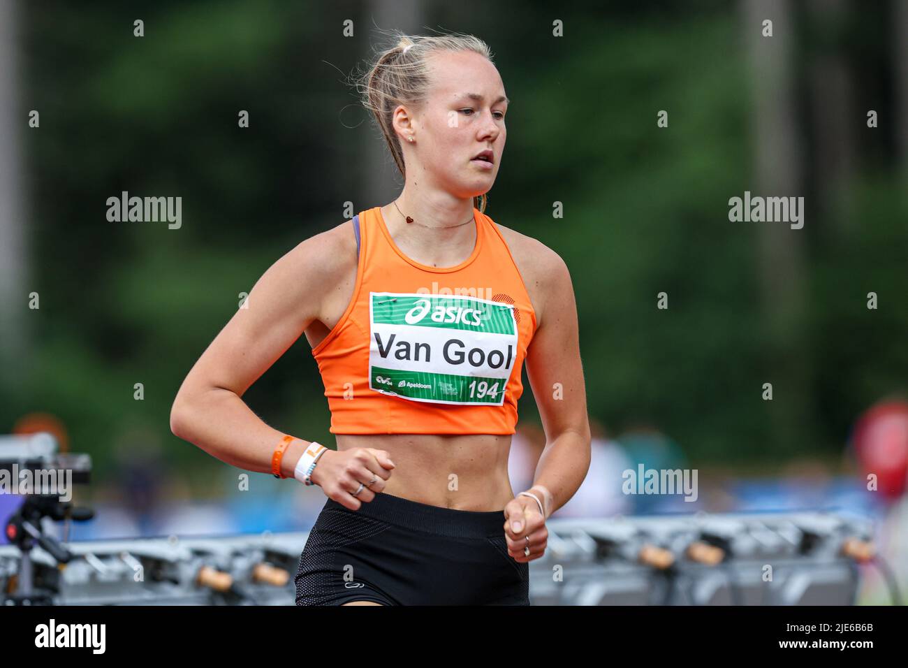 APELDOORN, NETHERLANDS - JUNE 25: Nikki van Gool of The Netherlands ...