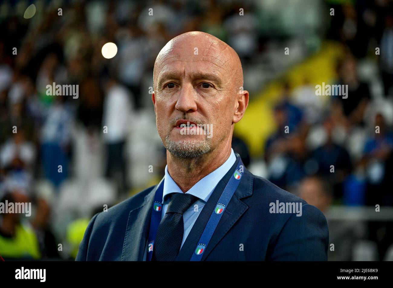 Dino Manuzzi stadium, Cesena, Italy, June 07, 2022, Hungary's head ...