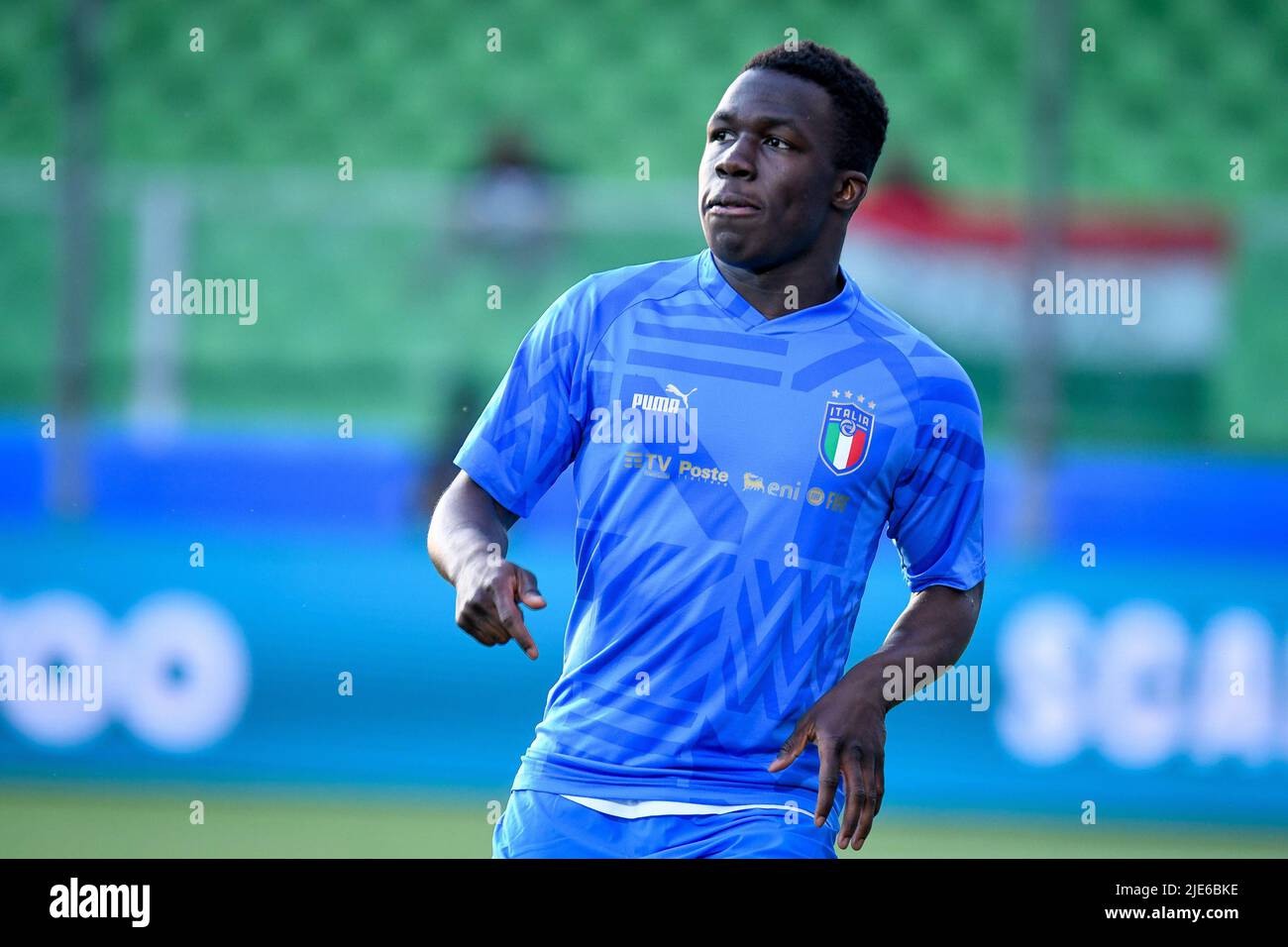 Dino Manuzzi stadium, Cesena, Italy, June 07, 2022, Italy's Wilfried ...