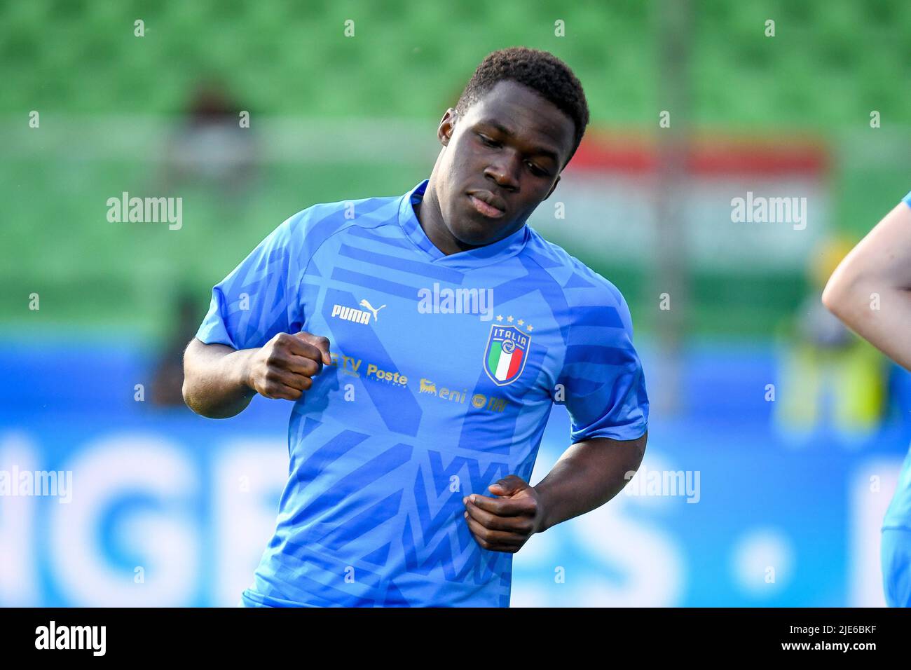 Dino Manuzzi stadium, Cesena, Italy, June 07, 2022, Italy's Wilfried ...