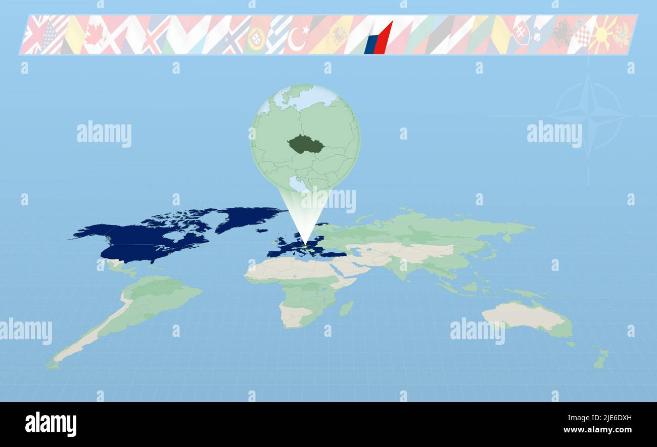 Czech Republic member of North Atlantic Alliance selected on ...