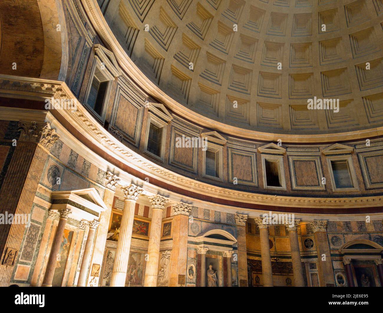 Interior of pantheon rome hi-res stock photography and images - Alamy
