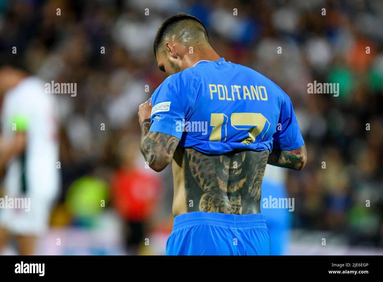 Dino Manuzzi stadium, Cesena, Italy, June 07, 2022, Italy's Matteo ...