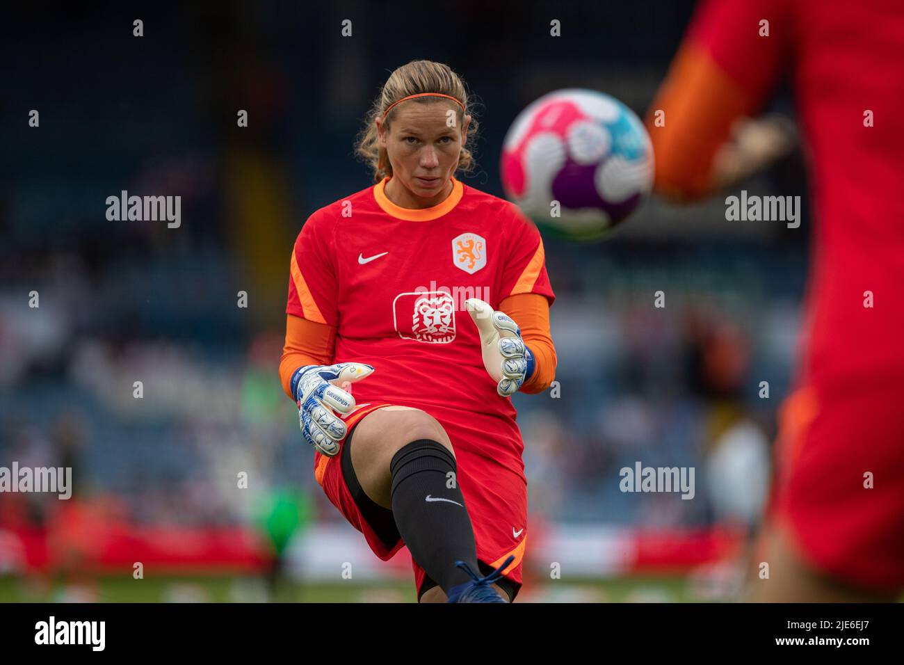 Friday, 24th June 2022. Barbara Lorsheyd. England vs Netherlands ...