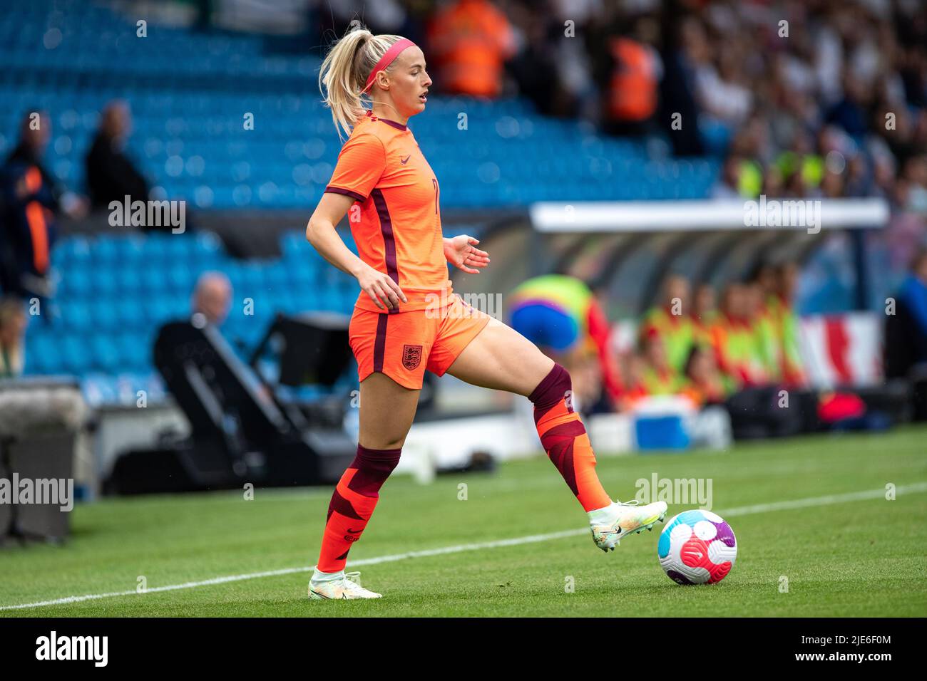 Friday, 24th June 2022. Chloe Kelly. England vs Netherlands ...