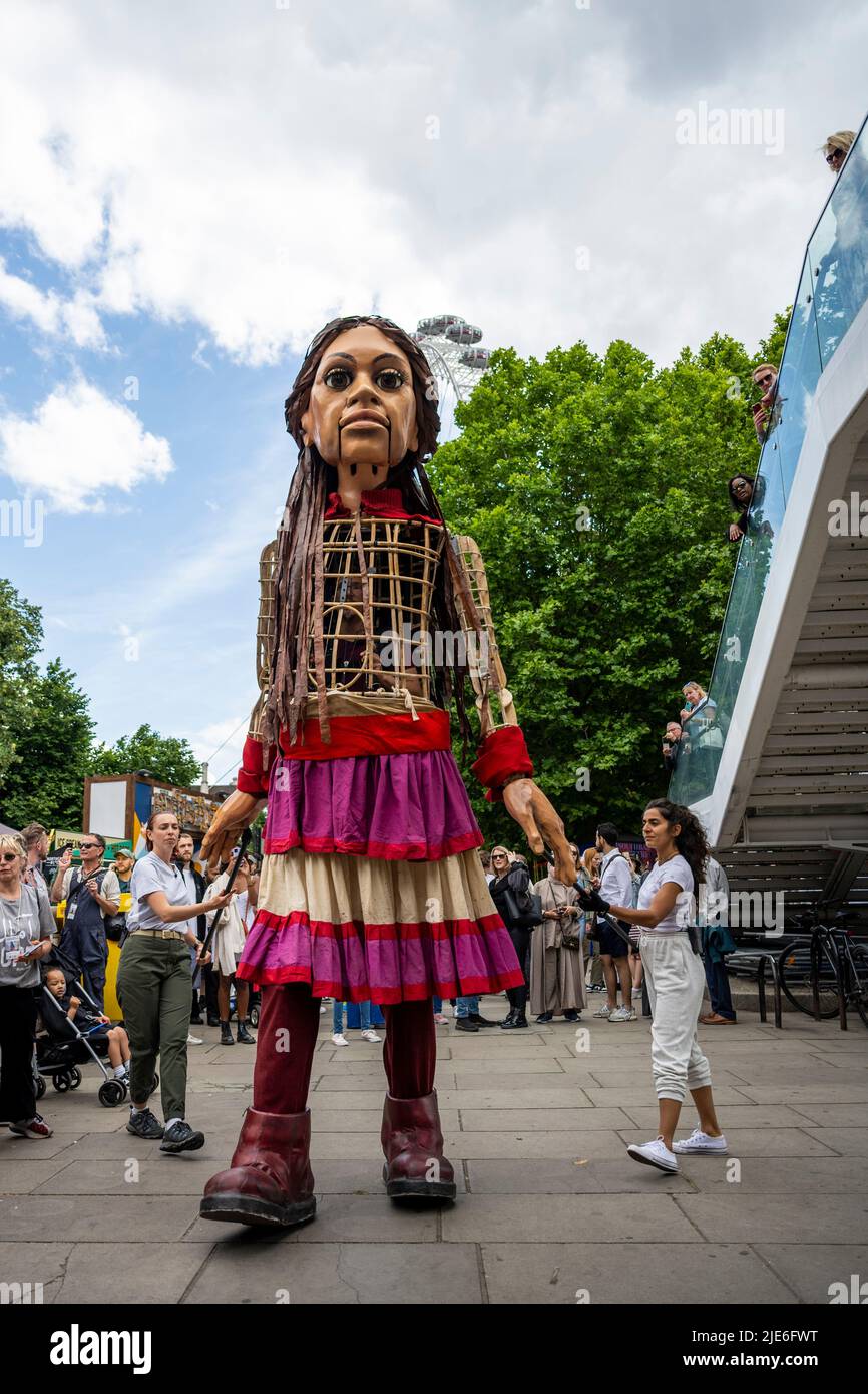 Amal walks hi-res stock photography and images - Alamy