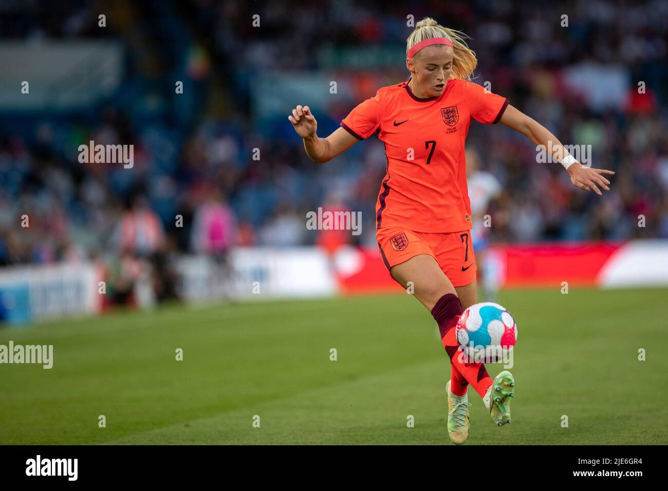 Friday, 24th June 2022. Chloe Kelly. England vs Netherlands ...