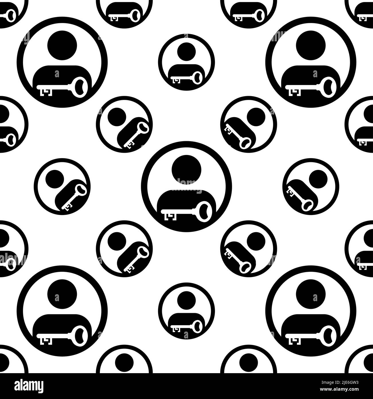 Account Icon Seamless Pattern, User Account Icon, Profile Account Icon ...
