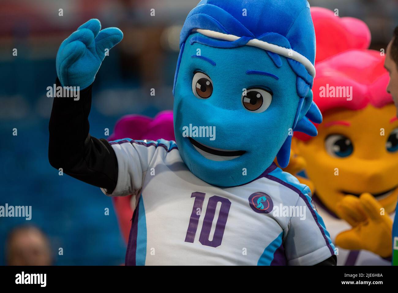 Friday, 24th June 2022. Euro 2022 Mascots. England vs Netherlands ...