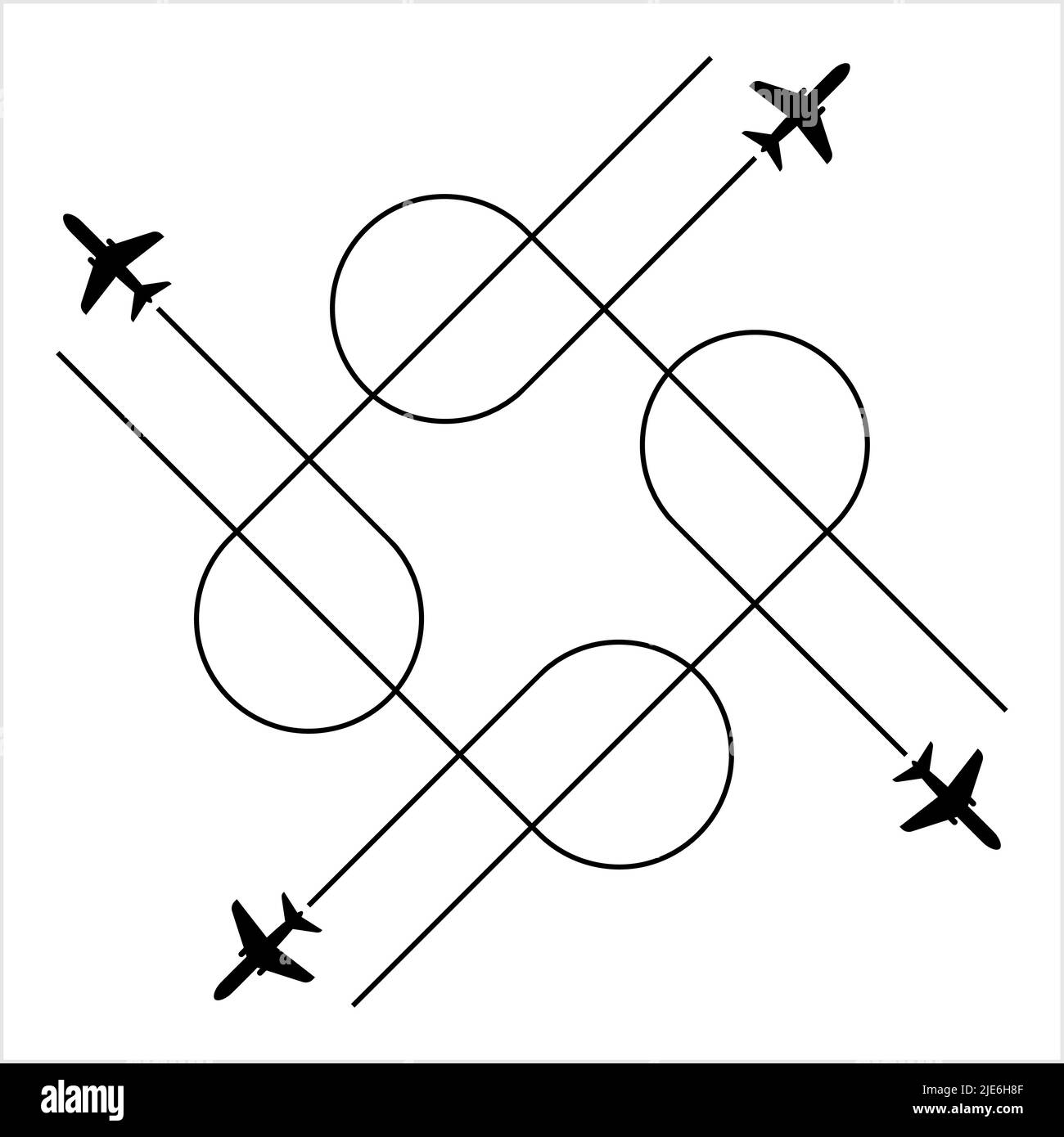 Airplane Flying Formation, Air Show Display, The Disciplined Flight ...