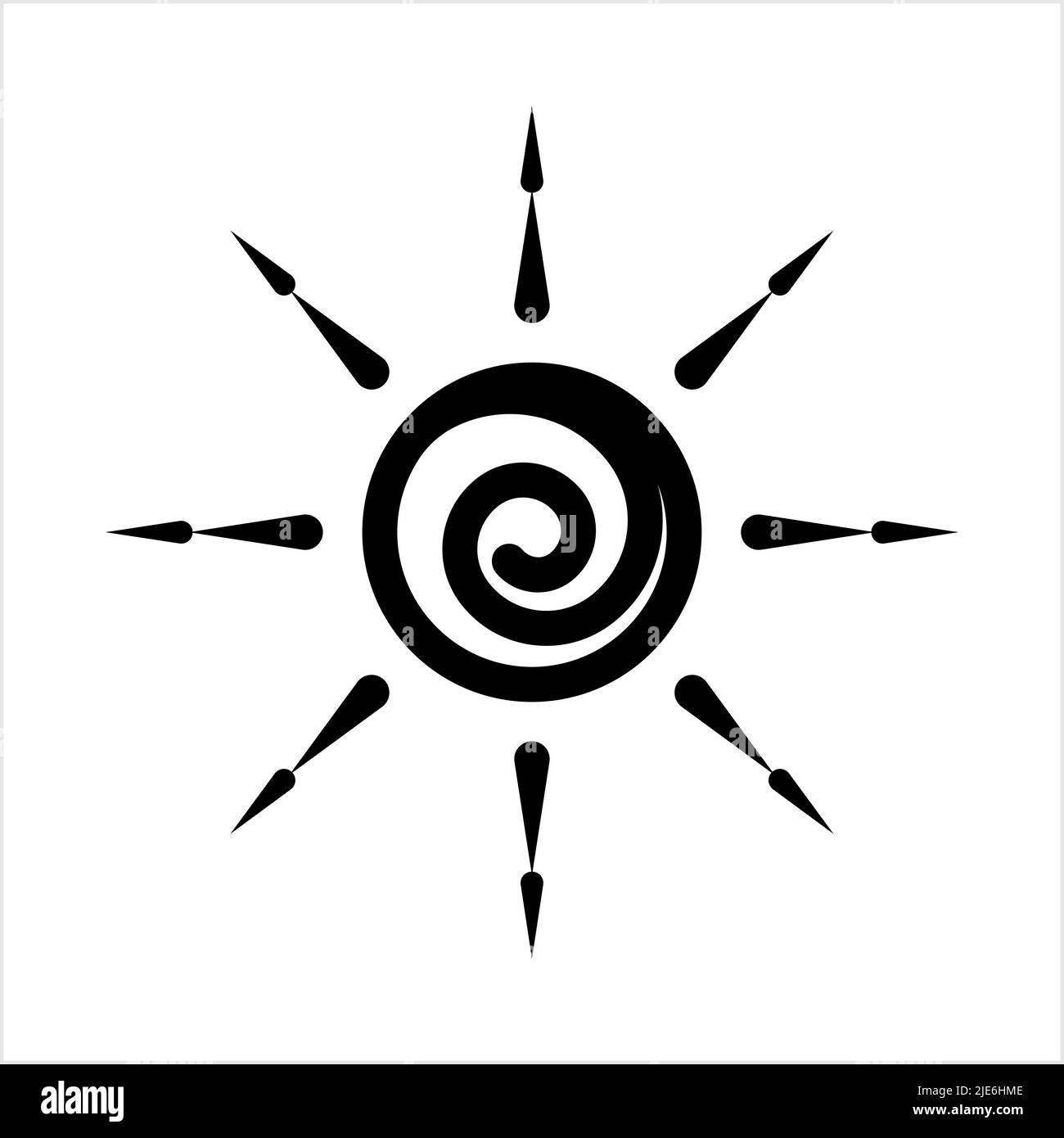 Brightness Icon, Intensity Setting Vector Art Illustration Stock Vector ...