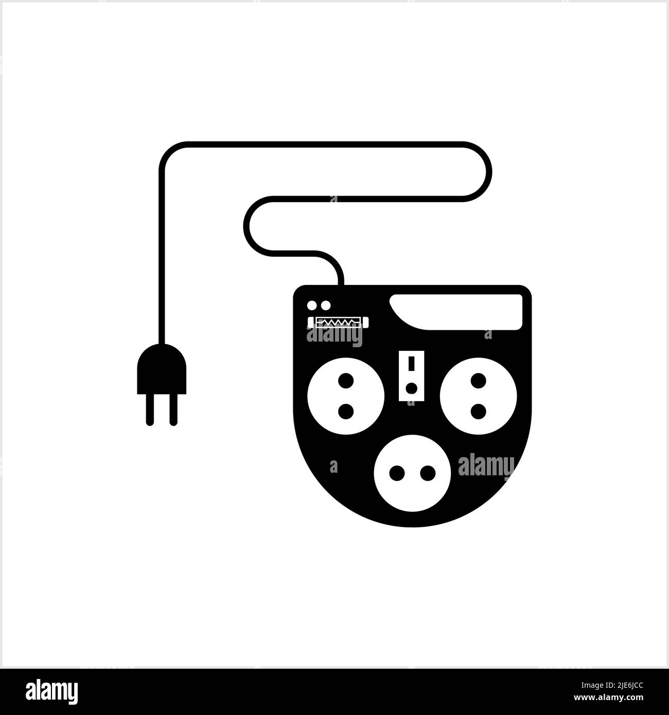 Extension Cord Icon Vector Art Illustration Stock Vector Image & Art ...