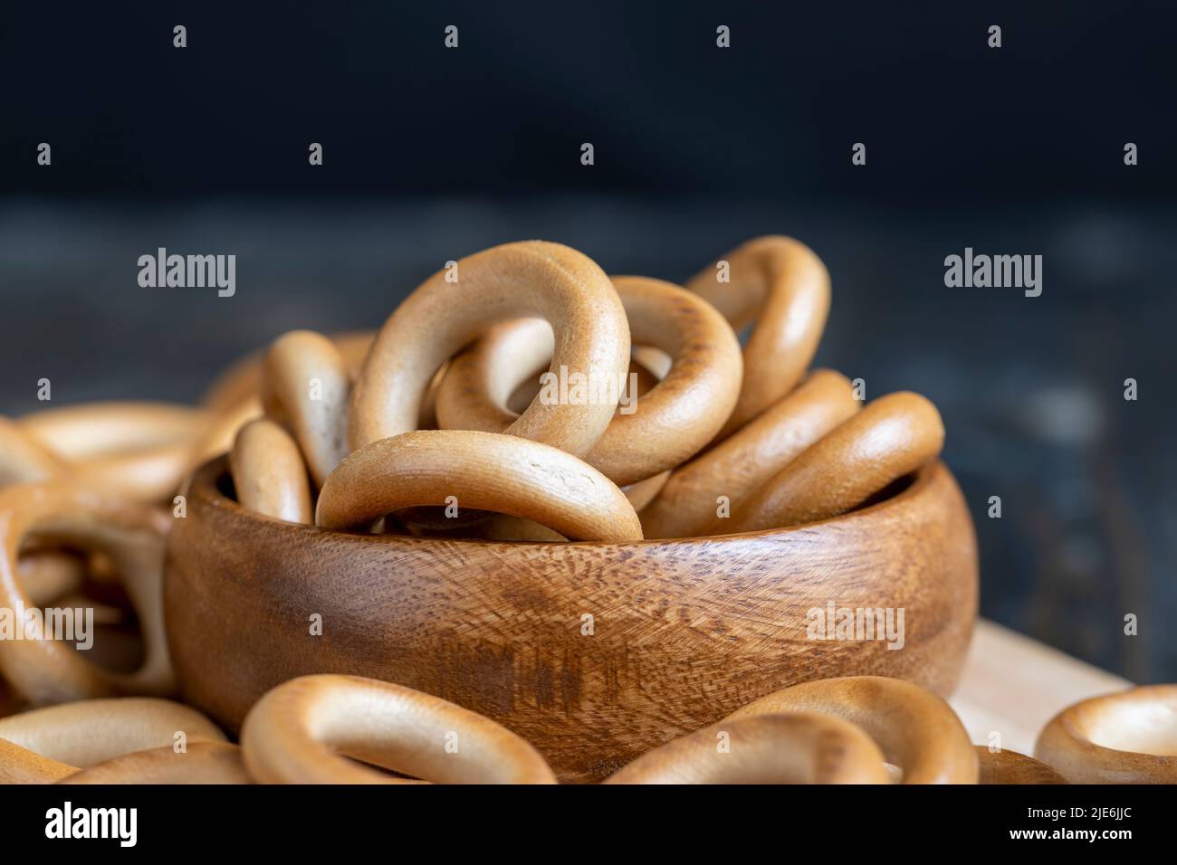 a large amount of traditional snacks round cracknel, traditional ...