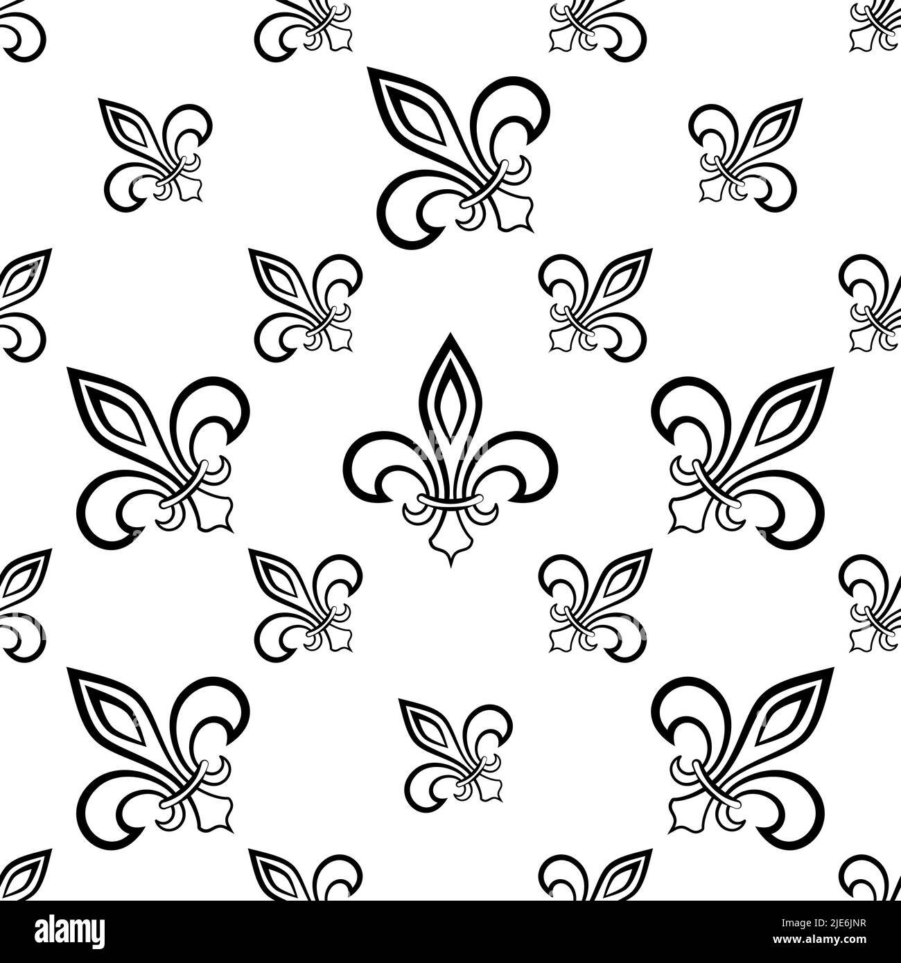 Fleur de lys tile Stock Vector Images - Alamy