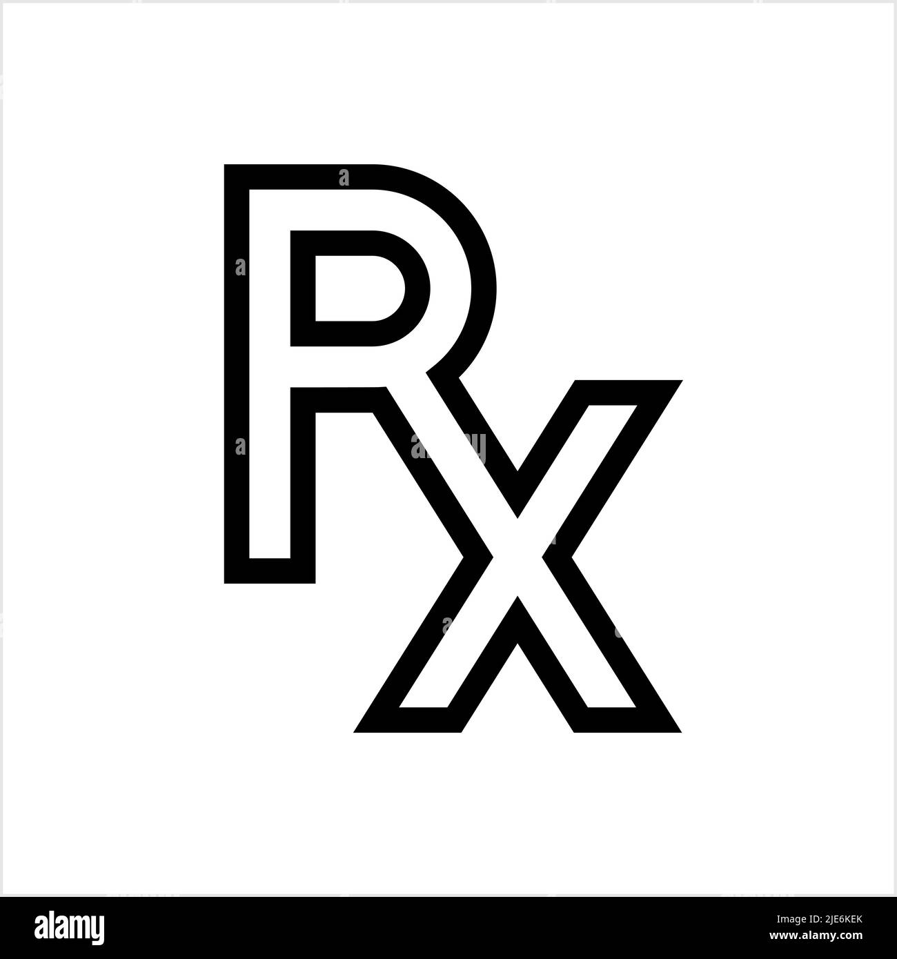 Rx Icon, Rx Pharmacy Icon, Rx Medical Prescription Icon, Rx Medicine ...
