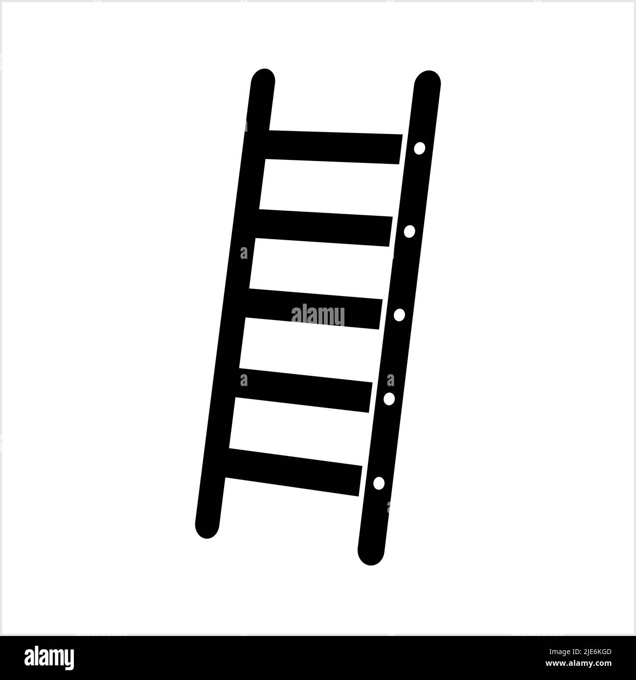 Step ladder art Black and White Stock Photos & Images - Alamy