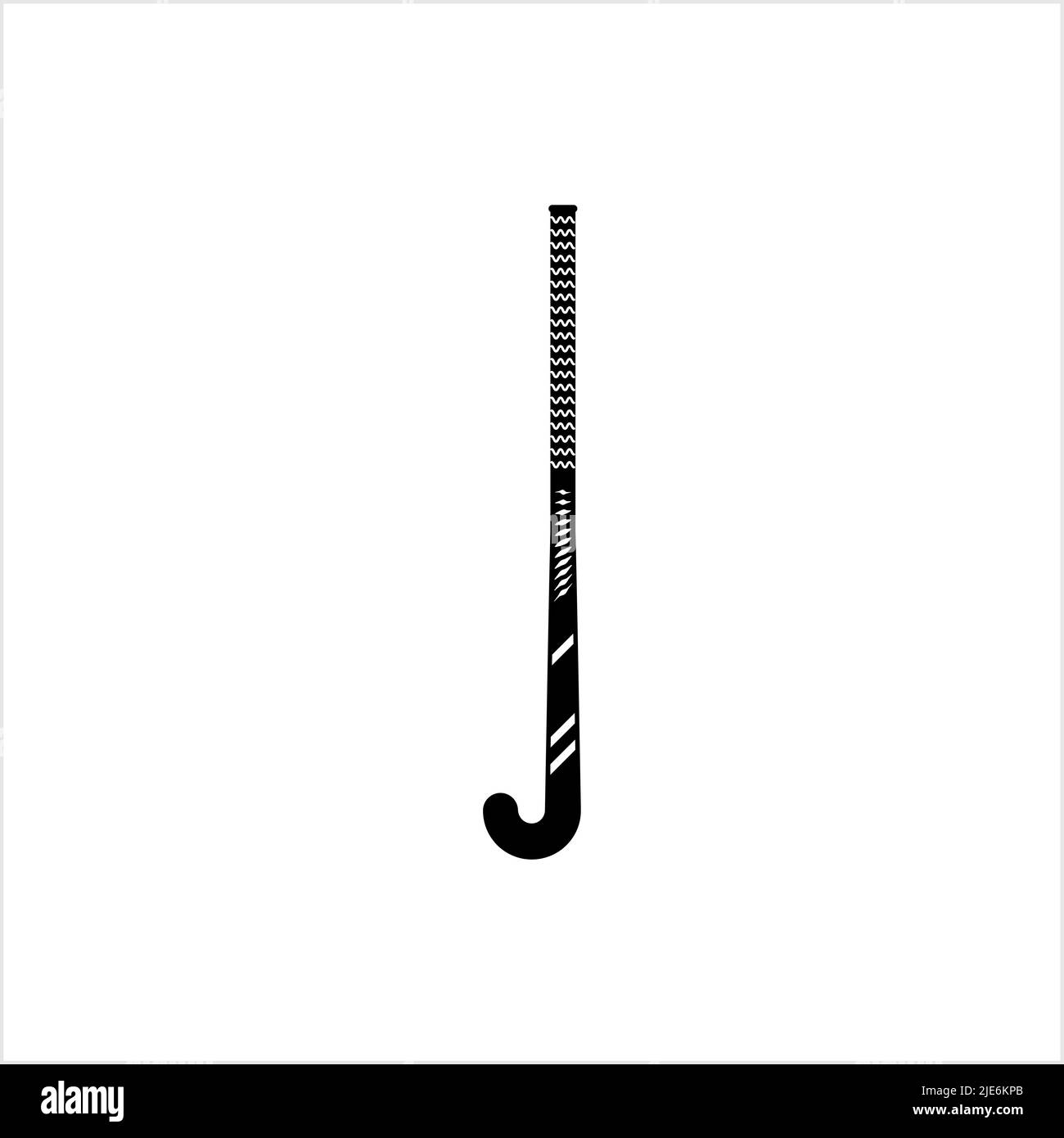 Hockey Stick Icon, Hockey Sport Accessories Vector Art Illustration ...