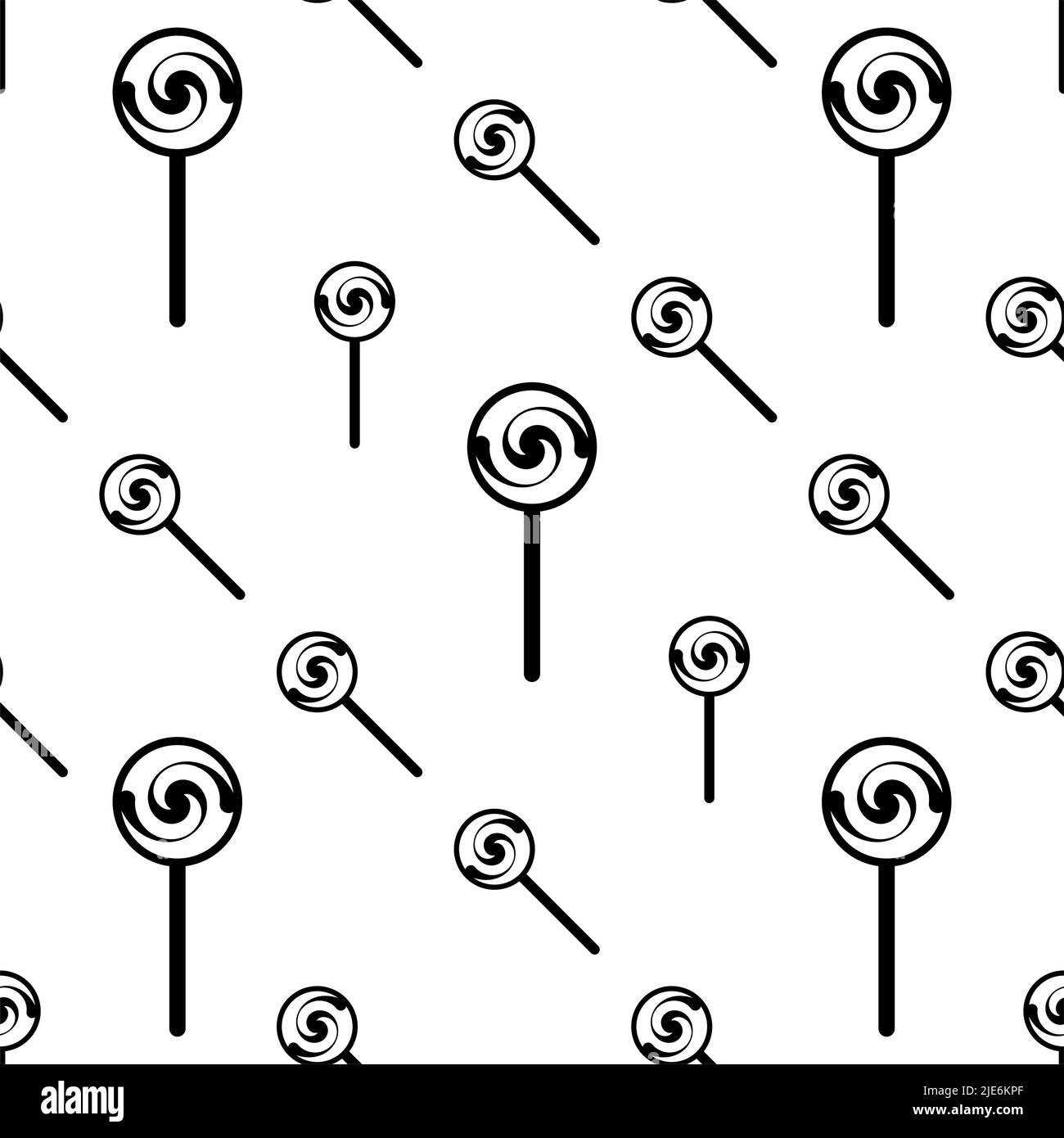 Lollipop Icon Seamless Pattern, Lollipop Vector Art Illustration Stock Vector Image & Art - Alamy