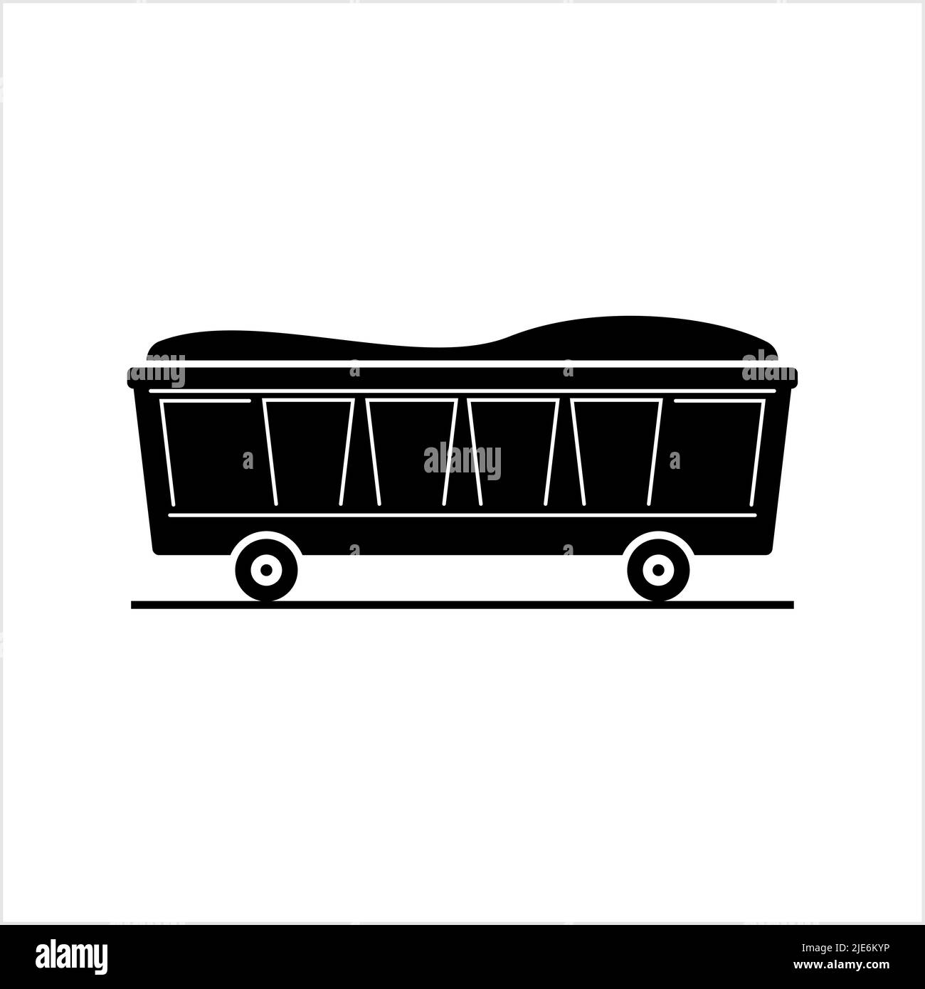 Line vector container truck Black and White Stock Photos & Images - Alamy