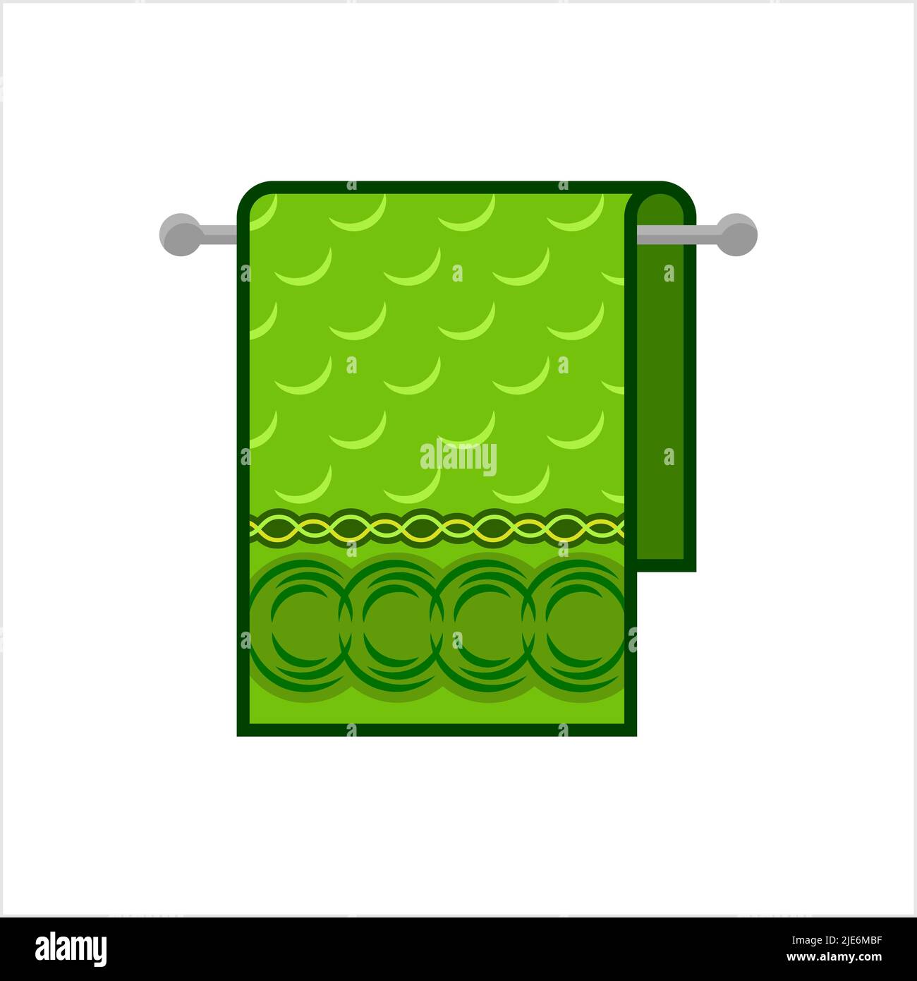 Towel Icon, Towel Vector Art Illustration Stock Vector Image & Art - Alamy