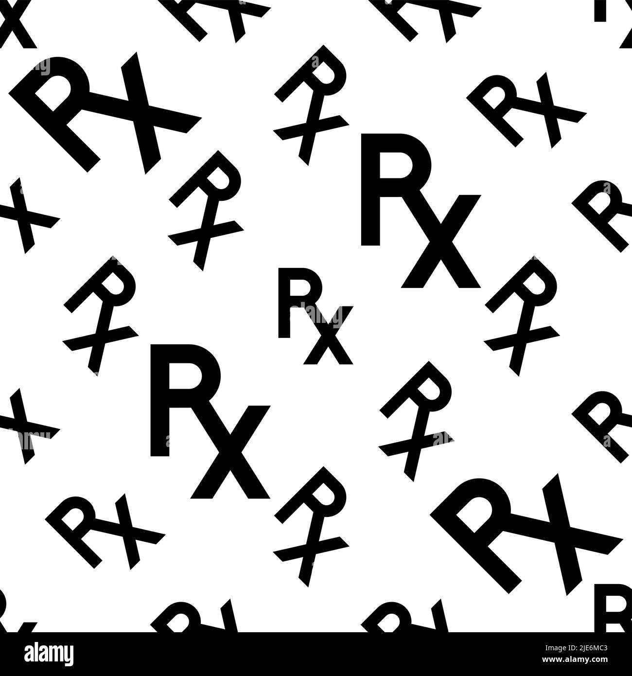 Rx Icon Seamless Pattern, Rx Pharmacy Icon, Rx Medical Prescription ...