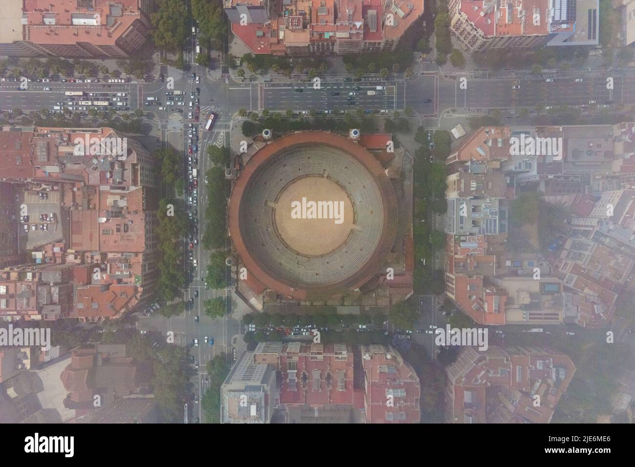 La plaza monumental de barcelona hi-res stock photography and images ...