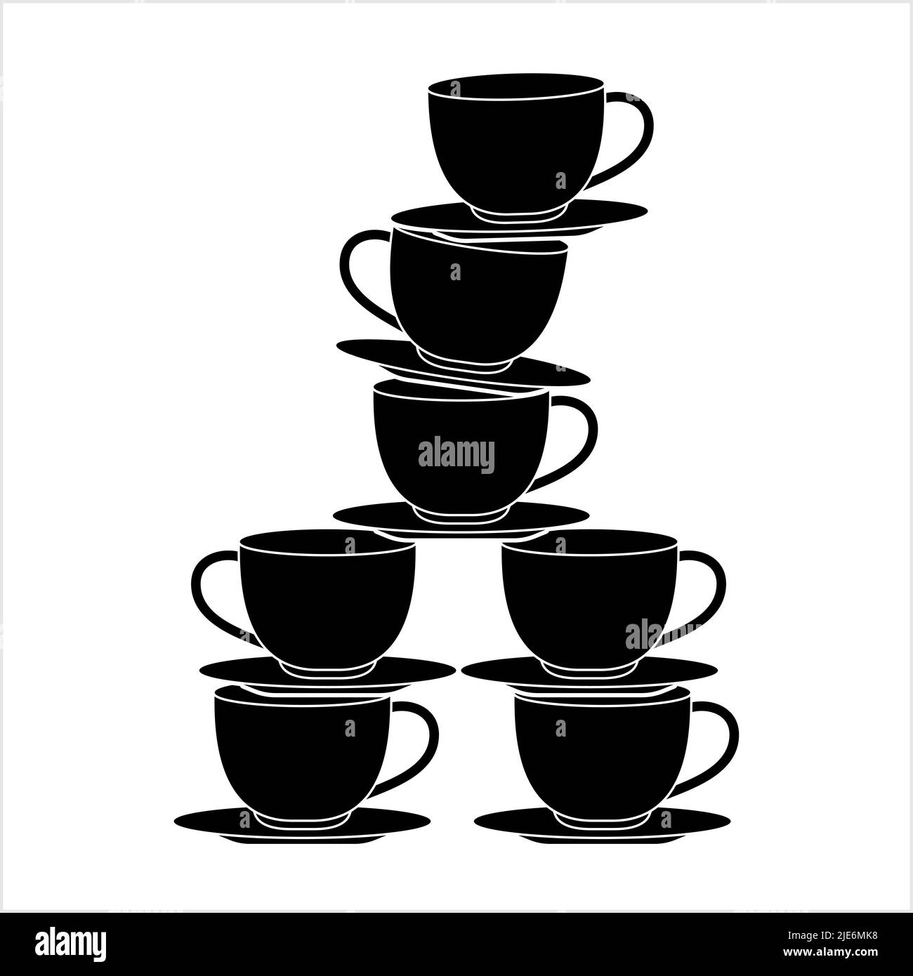 Stacking cup Black and White Stock Photos & Images - Alamy