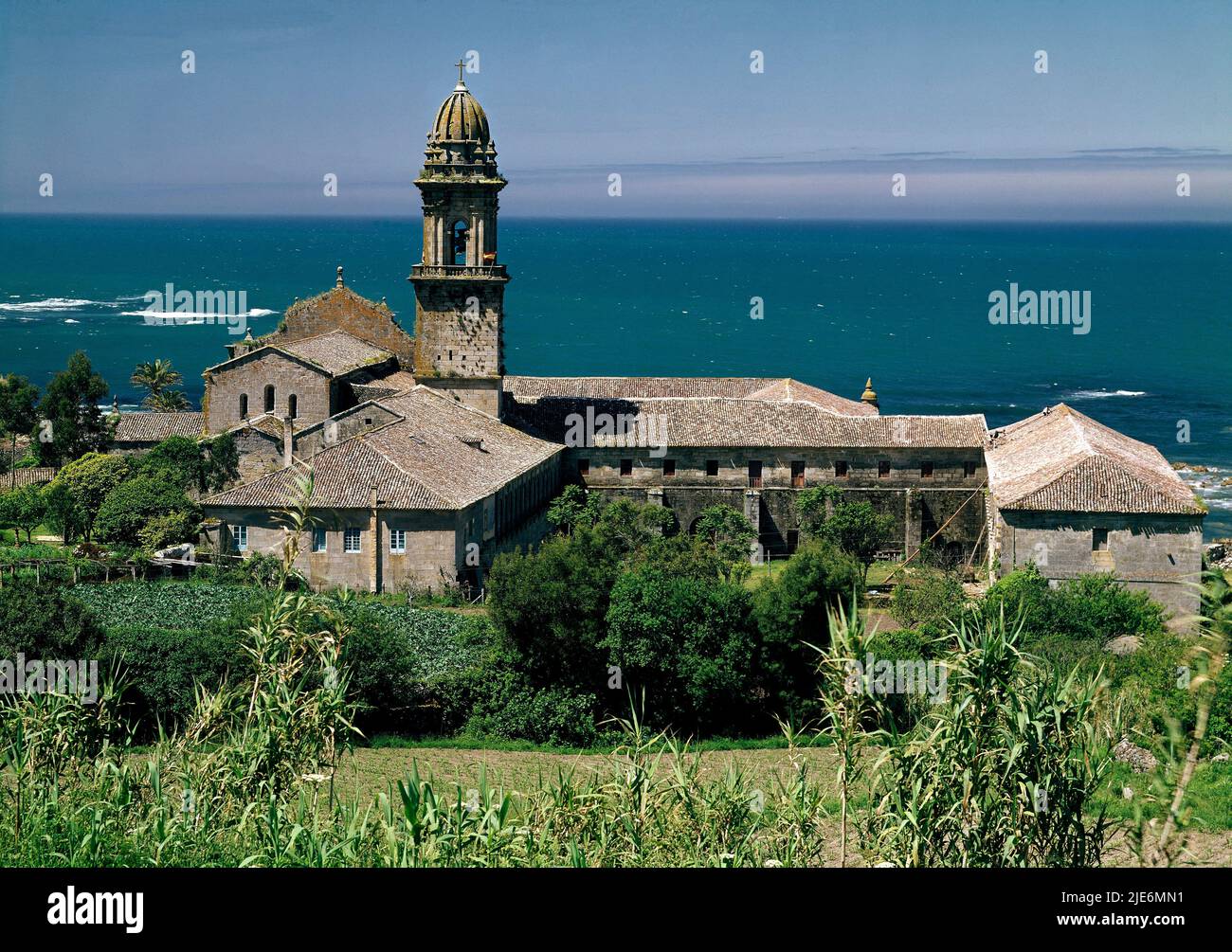 VISTA DEL MONASTERIO DE STA MARIA DE OYA - FOTO AÑOS 60. Location ...