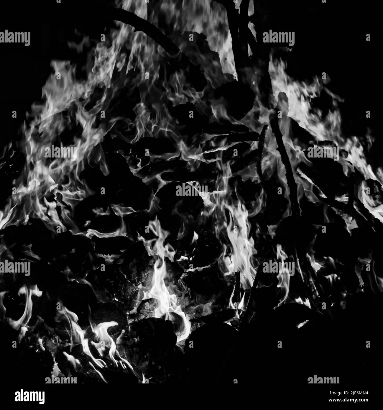 Fire flames on black background, Blaze fire flame texture background ...