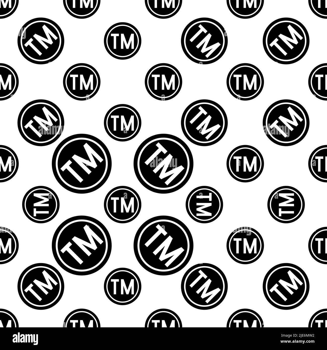 TM Trademark Symbol Icon Seamless Pattern, Tm Symbol, Unregistered ...