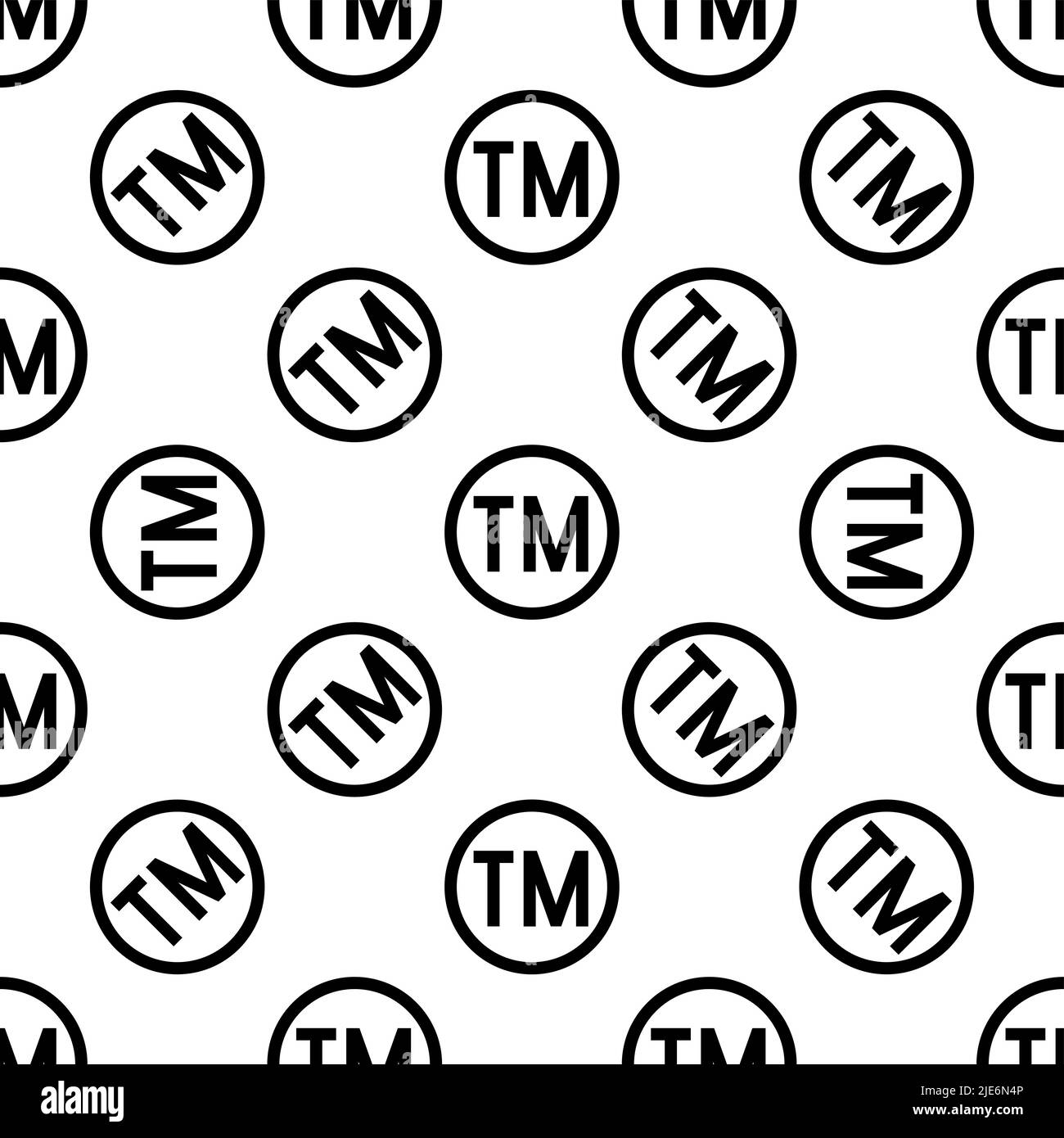 TM Trademark Symbol Icon Seamless Pattern, Tm Symbol, Unregistered ...