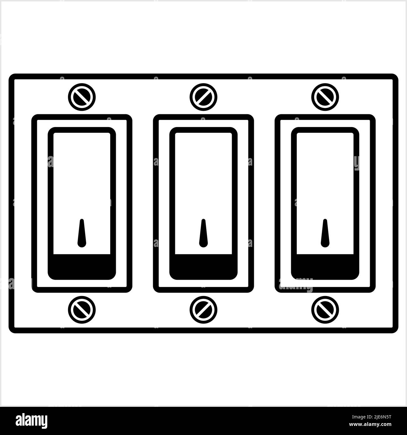 Light switch art Black and White Stock Photos & Images - Alamy